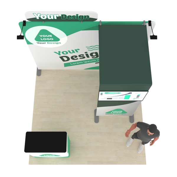 10ft TensionMax™ Bridge Booth – ExpoPrint