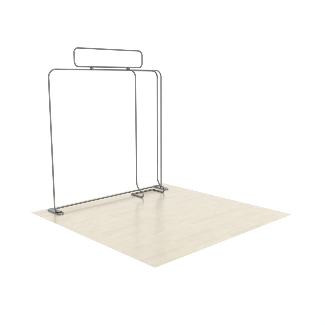 8ft Straight TensionMax™ Booth – ExpoPrint