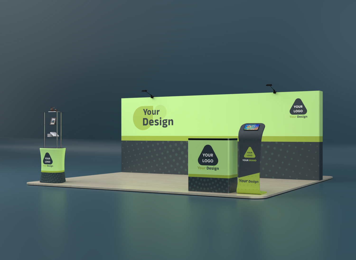 20ft Trade Show Booths – ExpoPrint